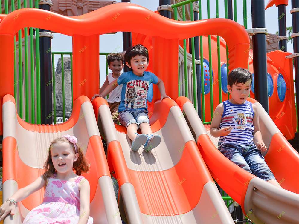 Kids Plastic Playground Equipment Made of Aluminum Rotational Mold - Kiddi